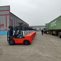 China ISUZU C240 3 Ton Diesel Forklift Container Mast 3000kgs Diesel Engine Forklift for sale