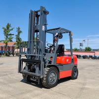 China 3000kg FD30 3 Ton Diesel Forklift Cummins EPA Forklift Truck Counterbalance for sale