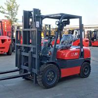 China ISUZU C240 Diesel Engine Forklift Truck 3000kg Container Mast 4.5m 3T for sale