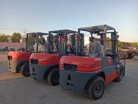 China FD50T 5 Ton Forklift Diesel Counterbalance Fork Truck Japanese ISUZU 4JG2 for sale