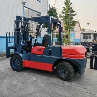 China CPCD50 Forklift Diesel 5 Ton 4.5m Mast 5000kg Counterbalance Lift Truck for sale