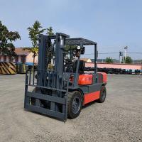China 3m Mast Cpcd50 5 Ton Diesel Forklift Chinese Engine Counterbalance Trucks Orange for sale