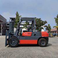China 3m Mast Cpcd50 5 Ton Diesel Forklift Chinese Engine Counterbalance Trucks Orange for sale