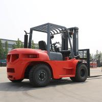 China CPCD80 8 Ton Forklift ISUZU 6BG1 Diesel Powered Forklift High Power for sale