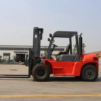 China CPCD80 8 Ton Forklift ISUZU 6BG1 Diesel Powered Forklift High Power for sale