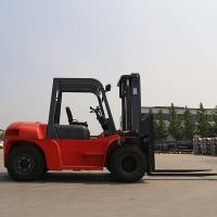 China CPCD80 8 Ton Forklift ISUZU 6BG1 Diesel Powered Forklift High Power for sale