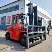 China 7000kgs Chinese Diesel Operated Forklift Sideshift CPCD70 Balance Forklift for sale