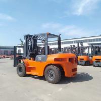 China ISUZU 6BG1 Diesel Counterbalance Orange Forklift Counter Balance for sale