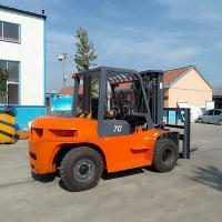 China ISUZU 6BG1 Diesel Counterbalance Orange Forklift Counter Balance for sale