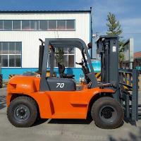 China ISUZU 6BG1 Diesel Counterbalance Orange Forklift Counter Balance for sale