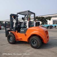 China 3T Small Rough Terrain Forklift 3000kg Container Mast Outdoor Forklift for sale