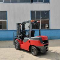 China Petrol Powered Counter Forklift 3500Kg CPCD35 Counterbalance Warehouse Lift Truck for sale