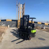 China CPD075 0.75T Electric Forklift Truck 750kg Lead Acid Battery Forklift Orange for sale