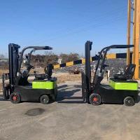 China CPD075 0.75T Electric Forklift Truck 750kg Lead Acid Battery Forklift Orange for sale