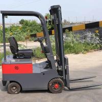 China CPD10 1T Lead Acid Battery Forklift 1000kgs Container Mast Electric Fork Truck for sale