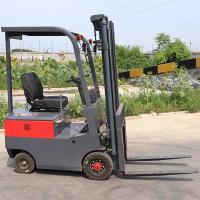 China CPD10 Electric Lift Truck Double Front Wheels 1000kg Lead Acid Battery Forklift for sale