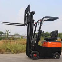 China Container Mast CPD12 Lead Acid Battery Forklift 1200kgs 2 Stage Electric Fork Lifts for sale