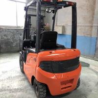 China 2000kgs CPD20 Electric Fork Lifts 2 Stage Mast Lead Acid Battery Forklift for sale