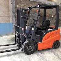 China 2000kgs CPD20 Electric Fork Lifts 2 Stage Mast Lead Acid Battery Forklift for sale