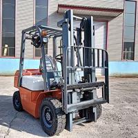 China Triplex Mast Gasoline Powered Forklift 2500kgs CPCD25 Forklift Counterbalance for sale