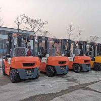 China 3500 Kgs Petrol Forklift 3.5 Ton Chinese Engine Counterbalance Lift Truck for sale