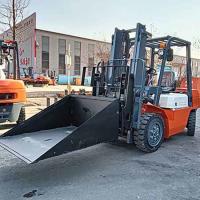 China CPCG35 3500KG Gasoline Forklift Triplex Mast Counter Balance Truck for sale