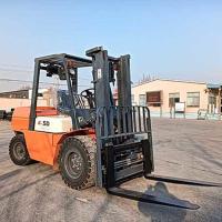 China Chinese Gasoline Powered Forklift 5000kg CPCD50 Counter Balanced Lift Truck for sale