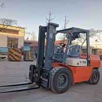 China ISUZU Engine Forklift Diesel 5 Ton Hydraulic Transmission 5000kg Lift Truck for sale