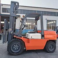 China ISUZU Engine Forklift Diesel 5 Ton Hydraulic Transmission 5000kg Lift Truck for sale