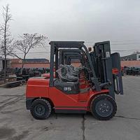 China Chinese GQ-4y Gasoline Powered Forklift G Series CPCD30 Counter Forklift for sale