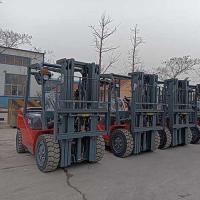 China NISSAN K25 Gasoline Forklift 3000kg CPCD30 Counter Balance Fork Truck for sale