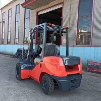 China G Series Forklift 3.5 Ton Counter Balanced Forklift Truck Double Front Tires for sale