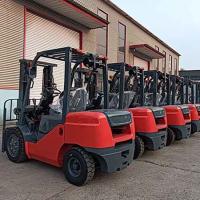China NISSAN K25 Gasoline Forklift 3000kg CPCD30 Counter Balance Fork Truck for sale