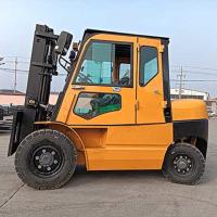 China Closed Mast 5000kgs Diesel Powered Forklift CPCD50 Japanese Diesel Engine Forklift for sale