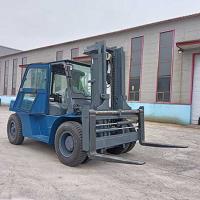 China 8000kgs FD80 Diesel Fork Truck Japanese Engine 8 Ton Forklift for sale
