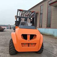 China 4000kg All Terrain Forklift 4X4 Chinese YUNNEI Diesel Engine Powerful 4 Ton for sale