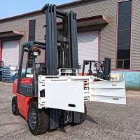 China 3500 Kgs Diesel Forklift 3.5 Ton Bale Clamp Chinese Engine Counterbalance for sale