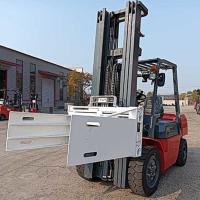 China 3500 Kgs Diesel Forklift 3.5 Ton Bale Clamp Chinese Engine Counterbalance for sale