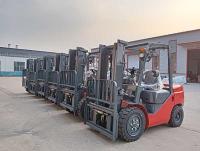 China 3500kg Counter Balanced Lift Truck FD35 Diesel Powered Forklift Japanese Engine for sale