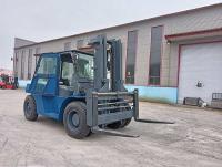 China 8000kgs FD80 Diesel Fork Truck Japanese Engine 8 Ton Forklift for sale