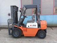 China 2000kgs Gasoline Forklift Truck Japanese NISSAN GK21 Forklift Counter Balance for sale