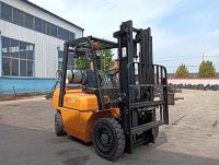 China FFL Mast 4.5m 2.5T Dual Fuel LPG Forklift For Warehouse IMPCO Converter for sale