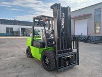 China 4 Ton LPG Powered Forklift Duplex 4m Warehouse Forklift 4000kgs Dual Fuel for sale