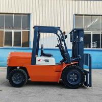 China 5000KG diesel forklift truck container mast sideshift ISUZU engine for sale