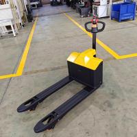 China 1.5T Walking Pallet Truck 1500kgs Pollution Free Hydraulic Lift Pallet Jack for sale