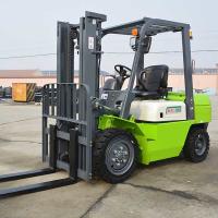 China Mast 4.5m Forklift Truck Solid Tires Four Wheels 3.5T Lithium Battery Forklift for sale