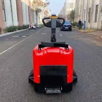 China SGS Electric Pump Truck 4000kgs 4T Electric Pallet Truck Use To Carry Paper Roll for sale