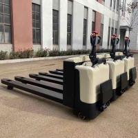 China Stand Type 5T Electric Power Jack 5000kgs Hydraulic Hand Pallet Stacker for sale