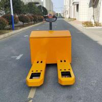 China 10000kgs Electric Hydraulic Pallet Jack 10T Powered Hand Truck for sale
