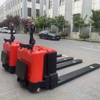 China 6T Lion Battery Electric Pallet Lift 6000kg Counterbalance Pallet Stacker for sale